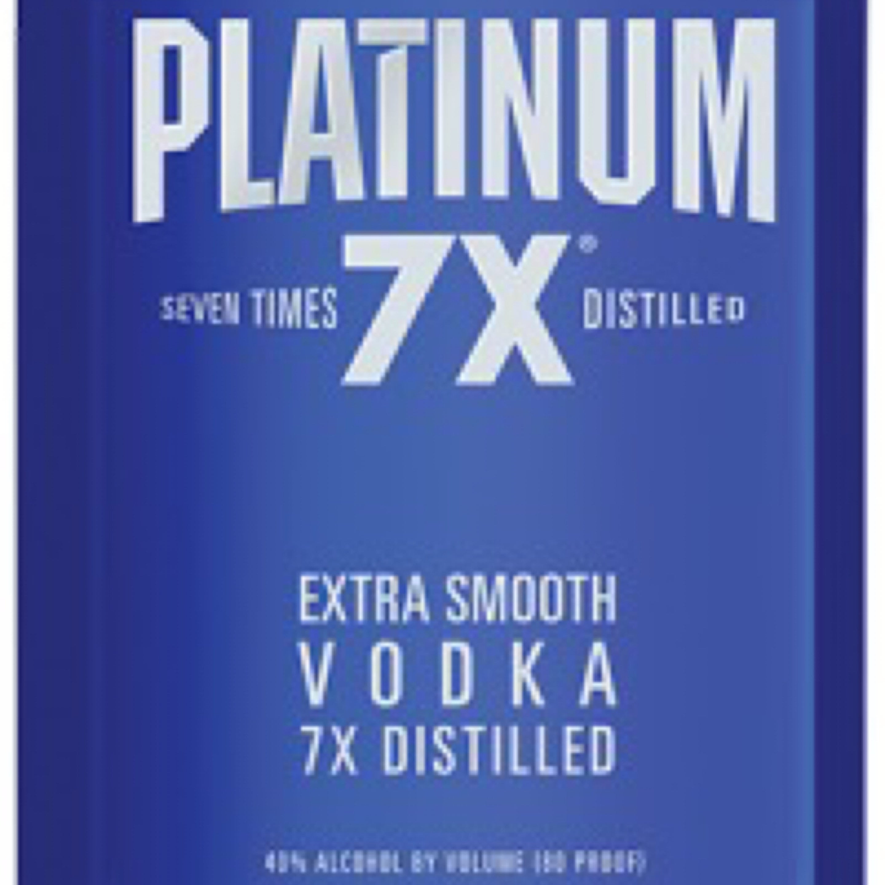 PLATINUM 7X 1.75L VODKA | Liquor Library